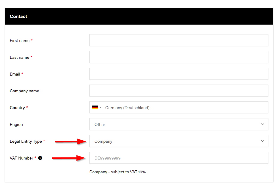 How to add my VAT ID on receipts? – Moniker (New)